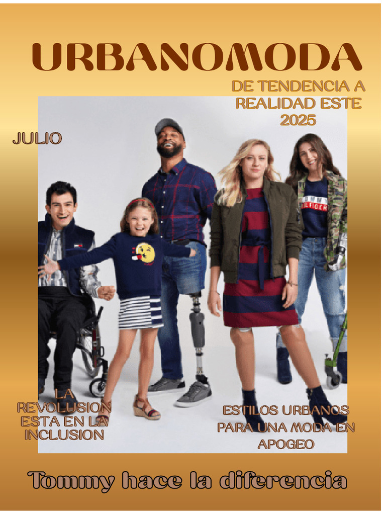 Portada de Revista Moda Elegante Moderno Azul y Blanco | PDF
