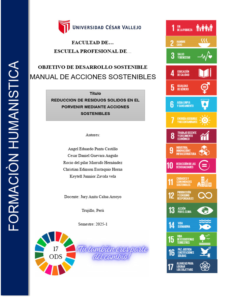 Manual de Acciones Sostenibles g02 | PDF | Sustentabilidad | Residuos
