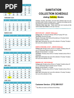 York Road Bin Collection Dates 2025 | PDF