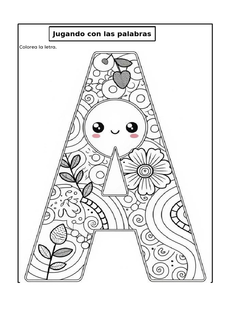 Fichas Abc Colorear | PDF