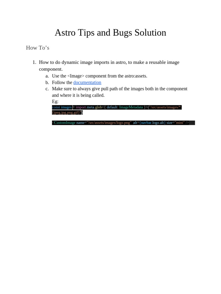Astro Tips | PDF
