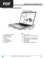 Quickspecs: HP Zbook Fury 15.6 Inch G8 Mobile Workstation PC | PDF | Solid State Drive | Windows 10