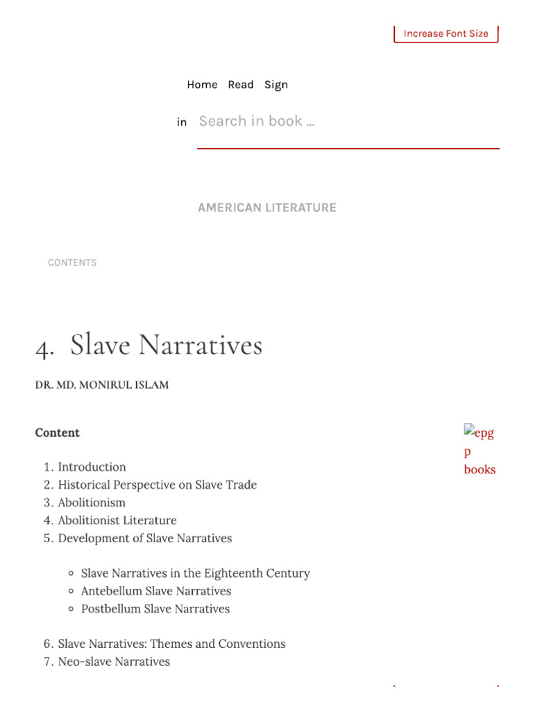 4.slave Narratives | PDF