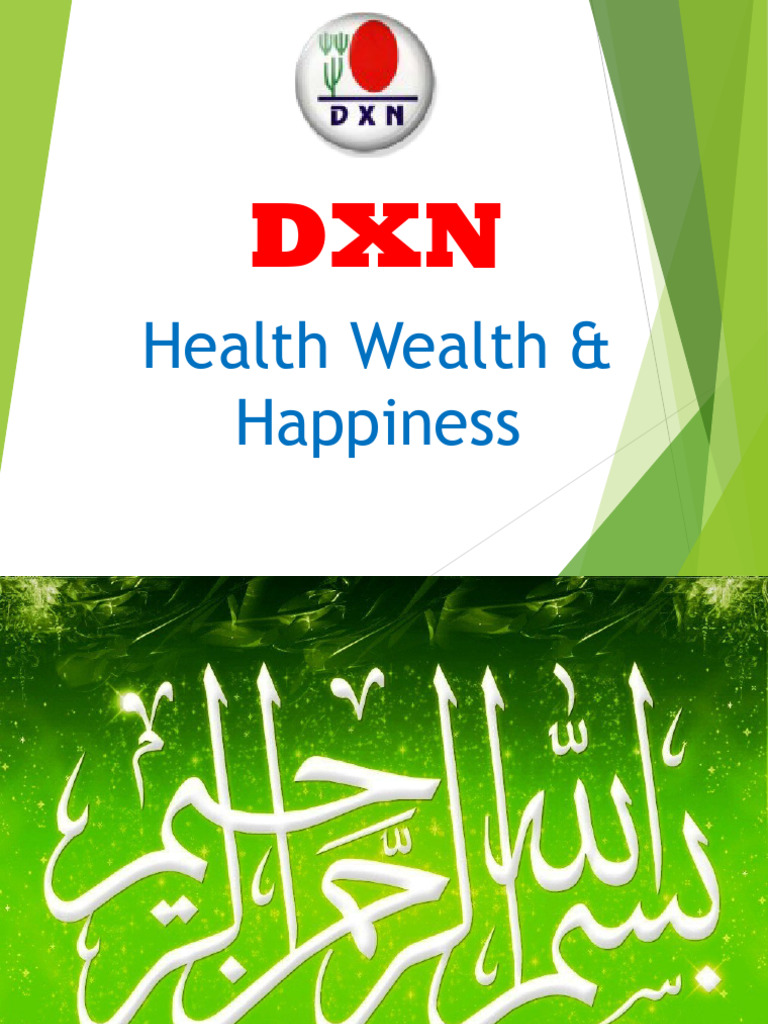 DXN Health Solutions Overview | PDF | Red Blood Cell | Detoxification