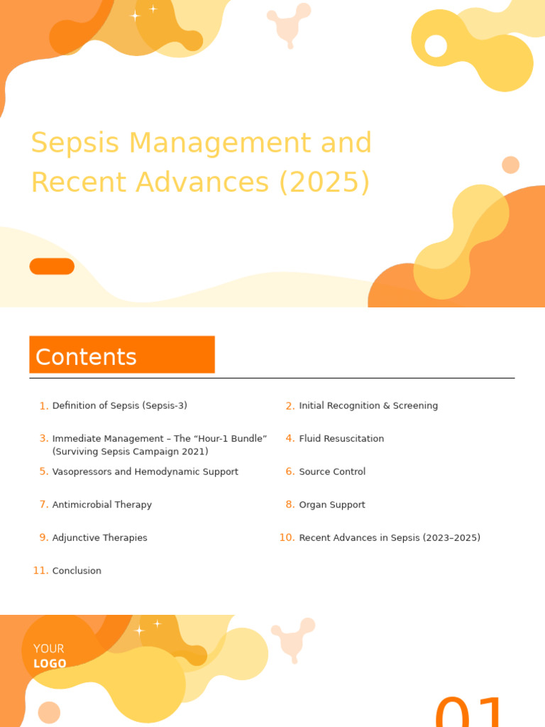Sepsis Management Guidelines 2025 | PDF | Sepsis | Immunology