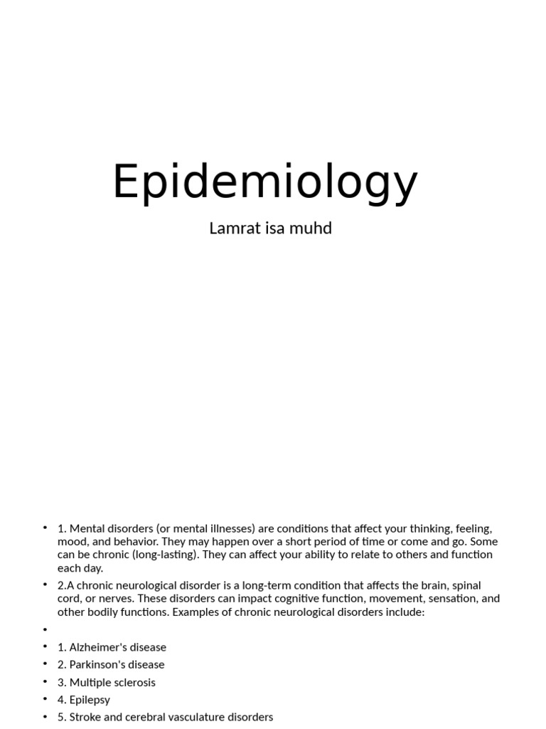 Epidemiology | PDF