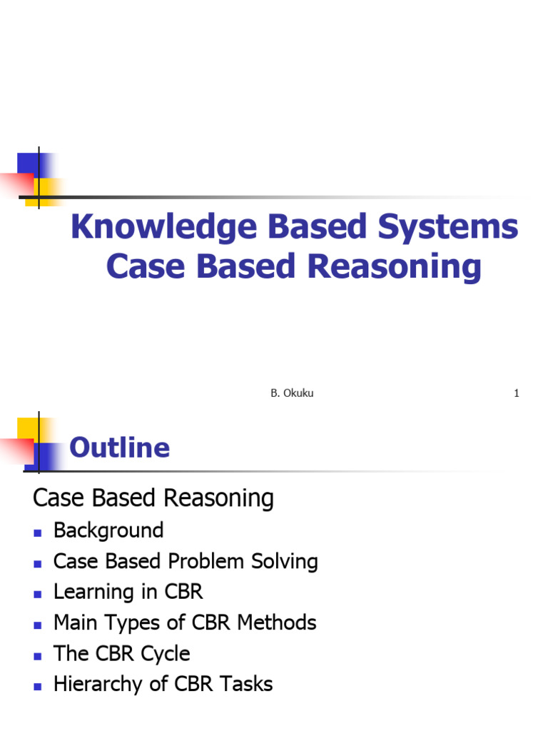 Lecture 9 Case Based Reasoning | PDF | Reason | Knowledge