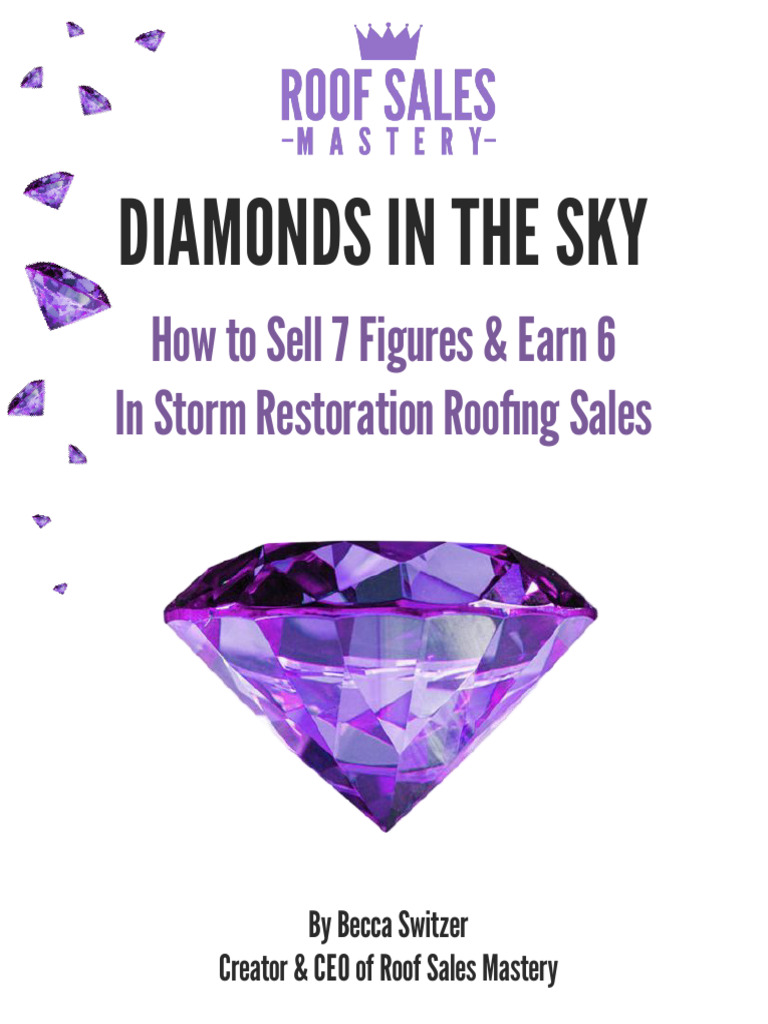Roofing Book-Diamonds in The Sky | PDF | Deductible | Depreciation