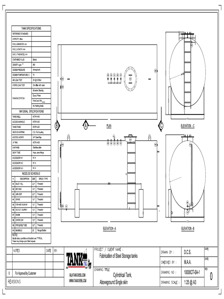 Daily Fuel Tank Data | PDF