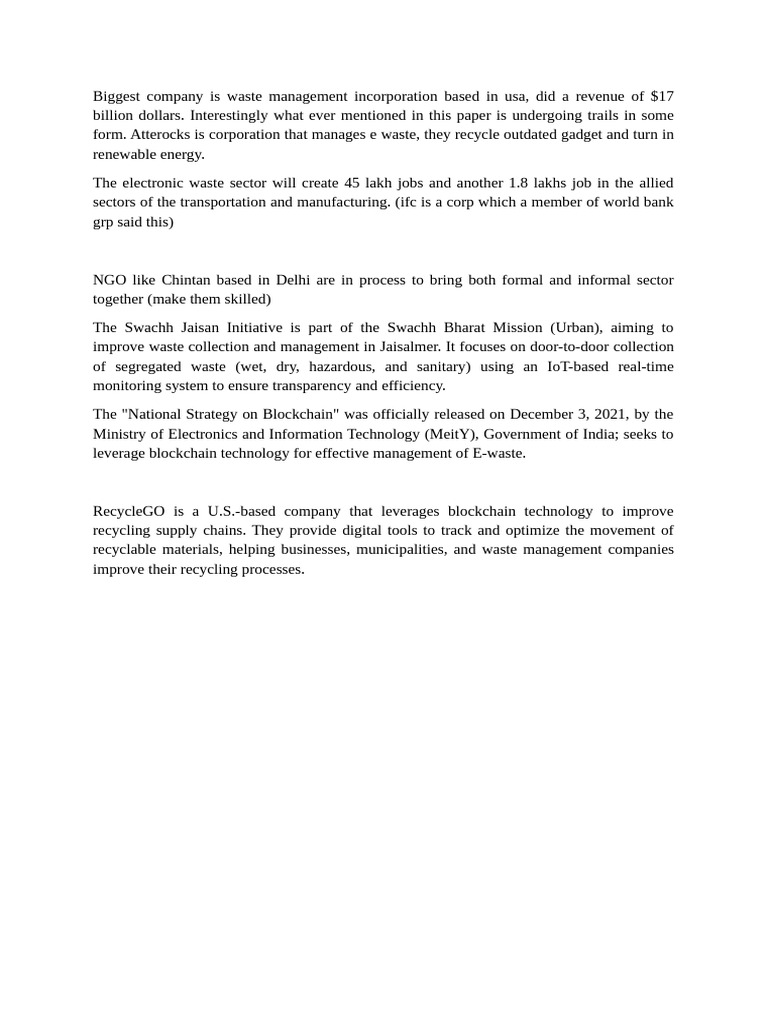 Initiative On Similar Line | PDF