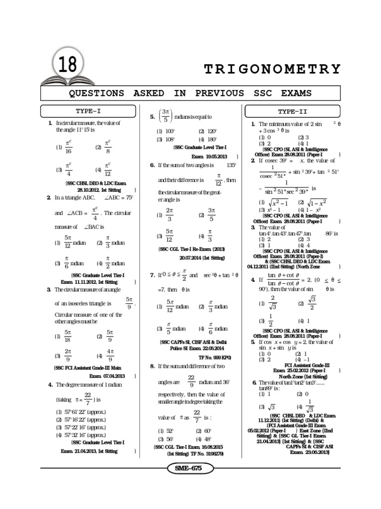 Trigonometry 3 Quick Rev | PDF | Trigonometric Functions | Trigonometry