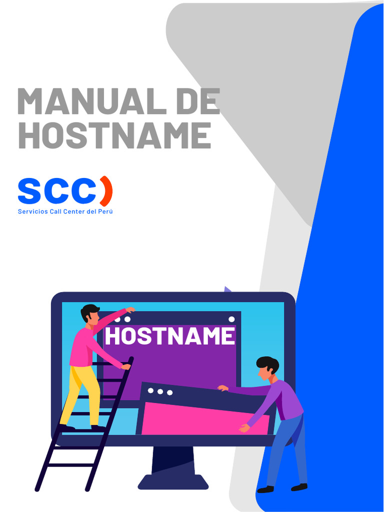 Manual de Configuración Hostname | PDF