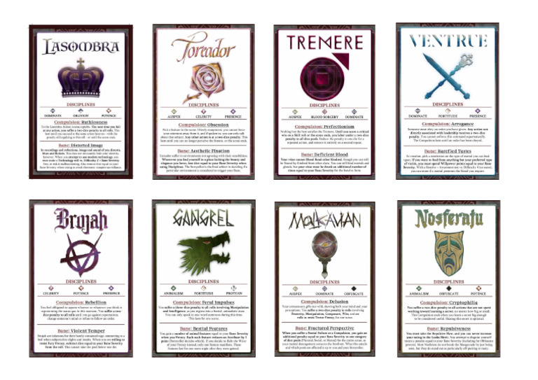 Cards VTM | PDF