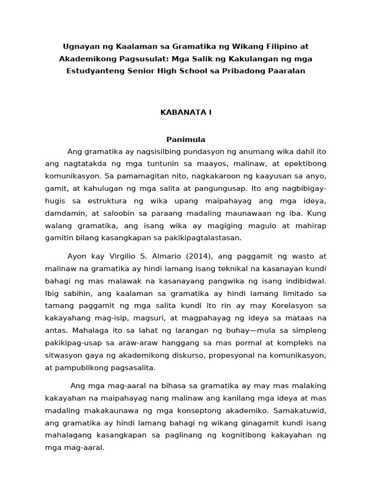 Thesis Chapter 1 | PDF