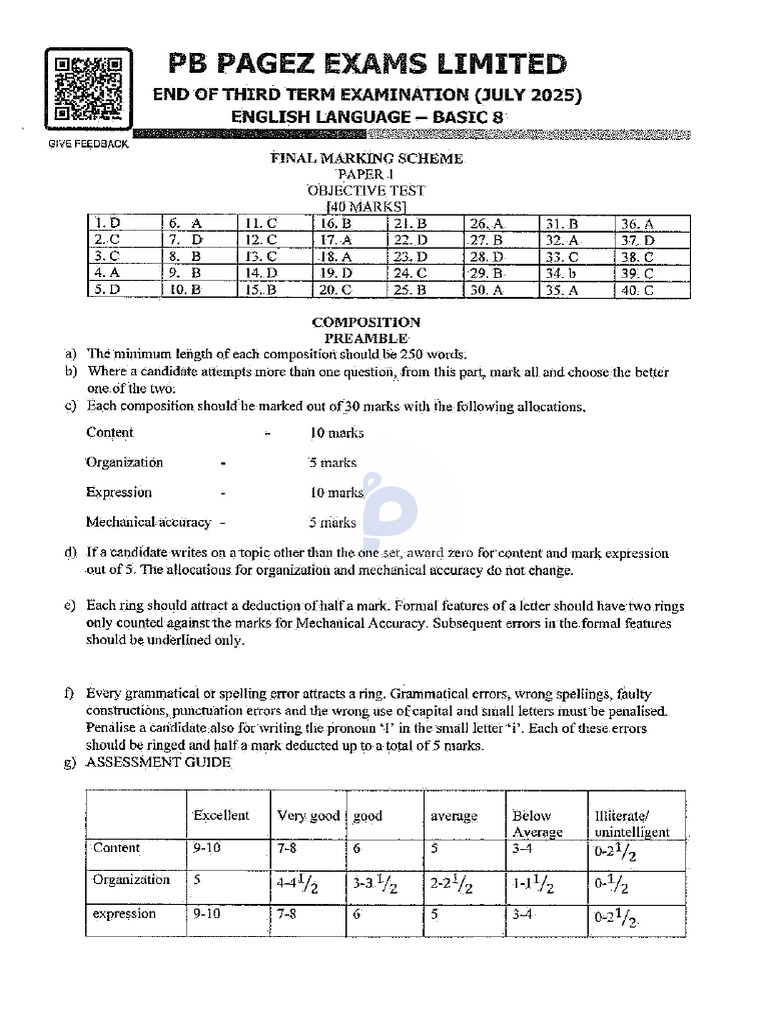 Bs8 English 25tiii | PDF