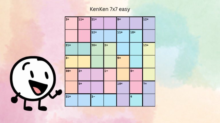 KenKen Puzzle | PDF