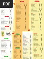 Indian Hotel Menu Card Overview | PDF | Kebab | Curry