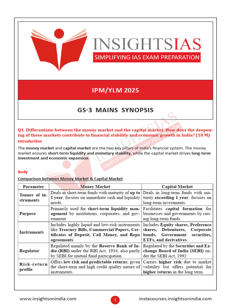 IPM-Test-Series-2025!1!0-General Studies Paper 3 (Mains) - Simulation ...