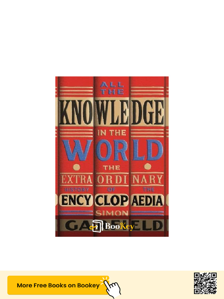 All The Knowledge in The World PDF | PDF | Encyclopedias | Age Of ...