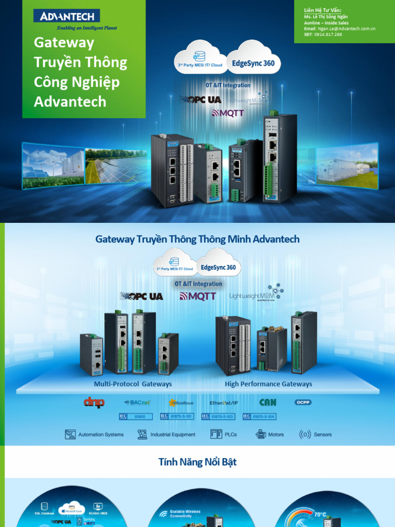 Advantech IIoT Gateway 2025 | PDF