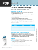 Cub Pilot On The Mississippi PDF | PDF | Mark Twain