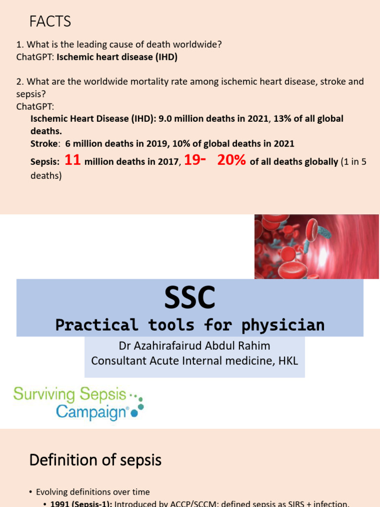 Surviving Sepsis Campaign | PDF | Sepsis | Intensive Care Medicine