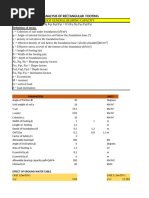 Meyerhof's Bearing Capacity Method | PDF | Solid Mechanics | Soil