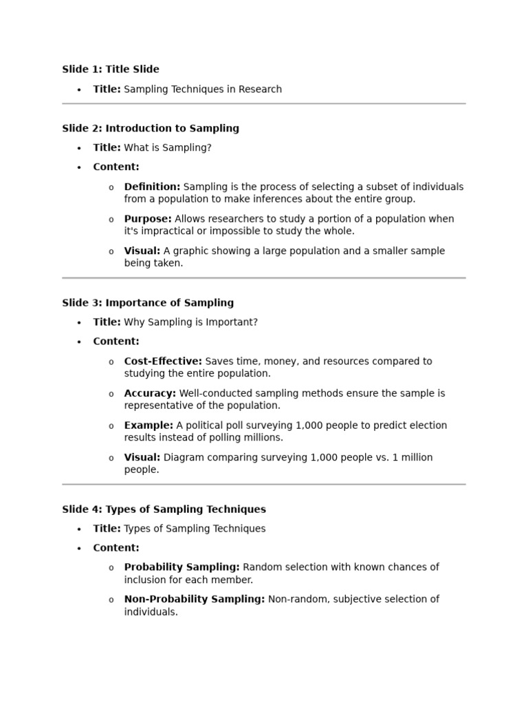 Effective Student Sampling Strategies | PDF | Sampling (Statistics ...