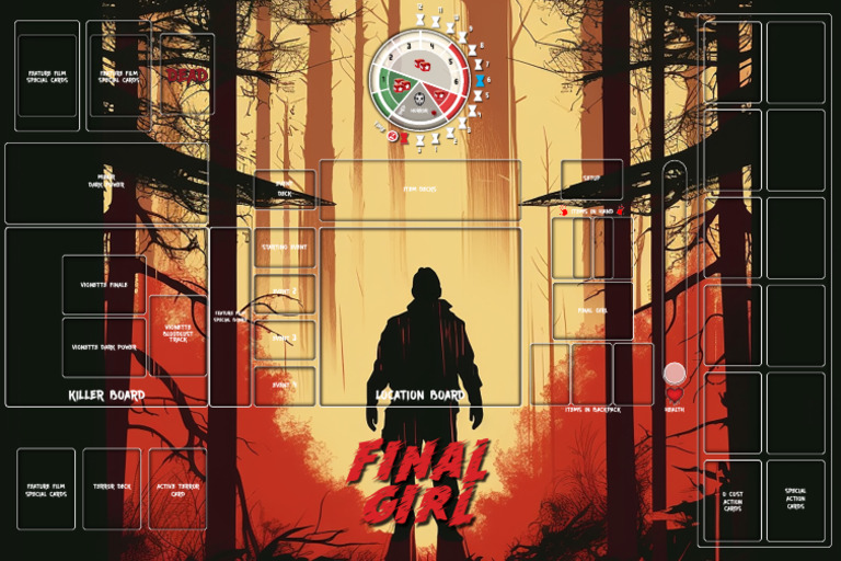 Final Girl Horror Game Setup Guide | PDF | Horror Films