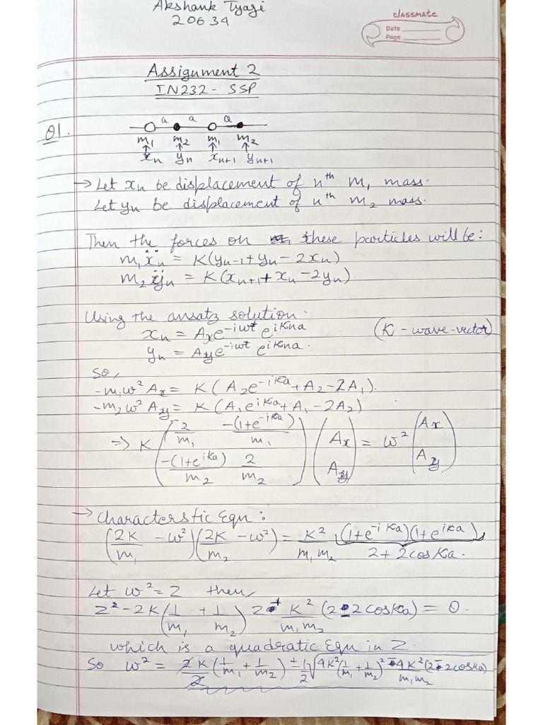 IN-232 Assignment2 Iisc | PDF