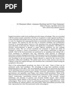 Local Infiltration and Field Block Anesthesia | PDF | Injection ...