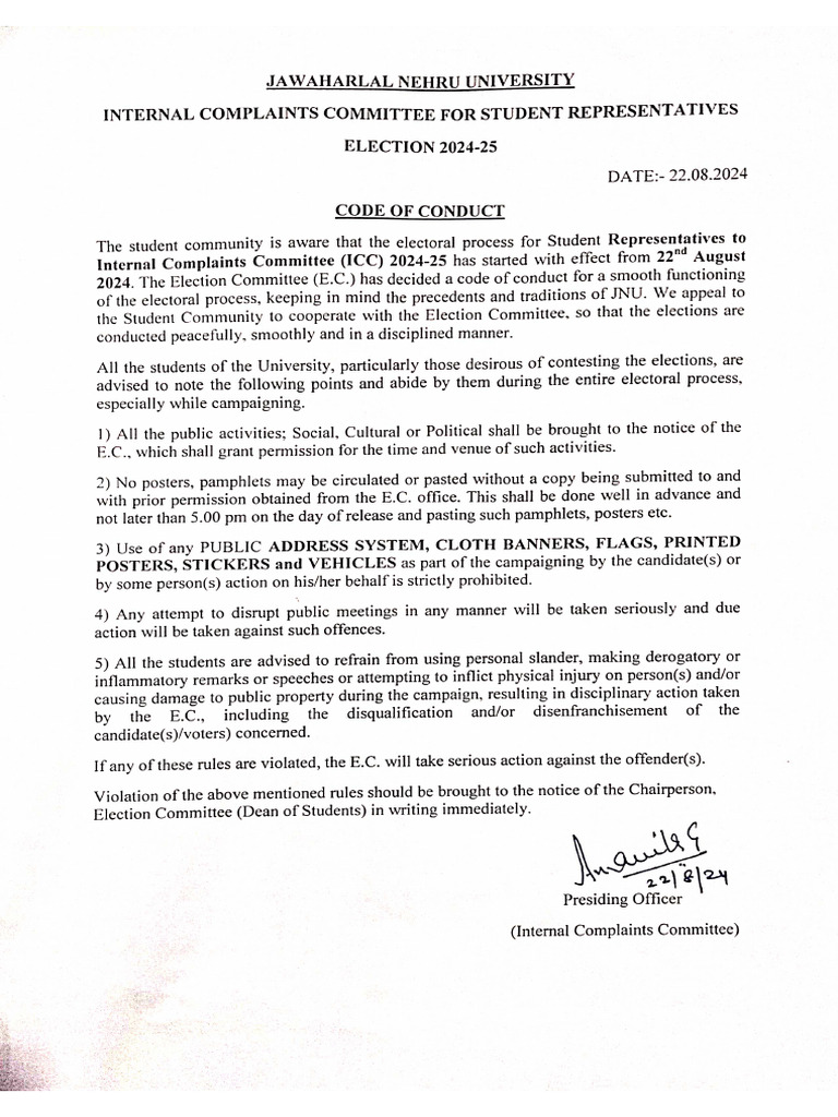 Code of Conduct | PDF