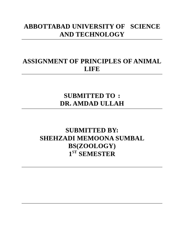 Principles of Animal Life Overview | PDF | Rna | Dna