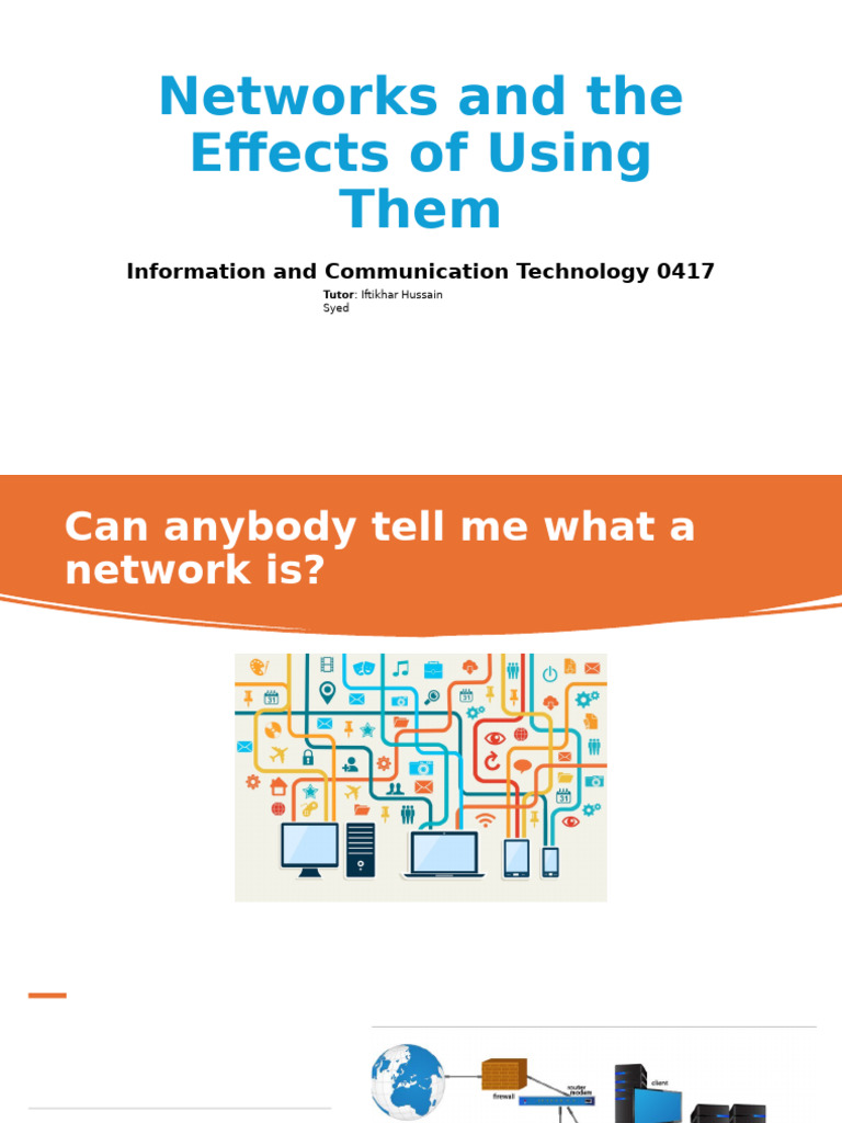 Networks and The Effects of Using Them | PDF | Computer Network ...