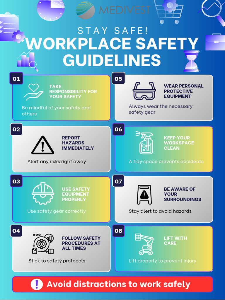 Essential Workplace Safety Guidelines | PDF