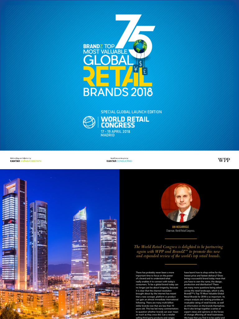 BrandZ™ Top 75 Retail Brands 2018 | PDF | Retail | Brand