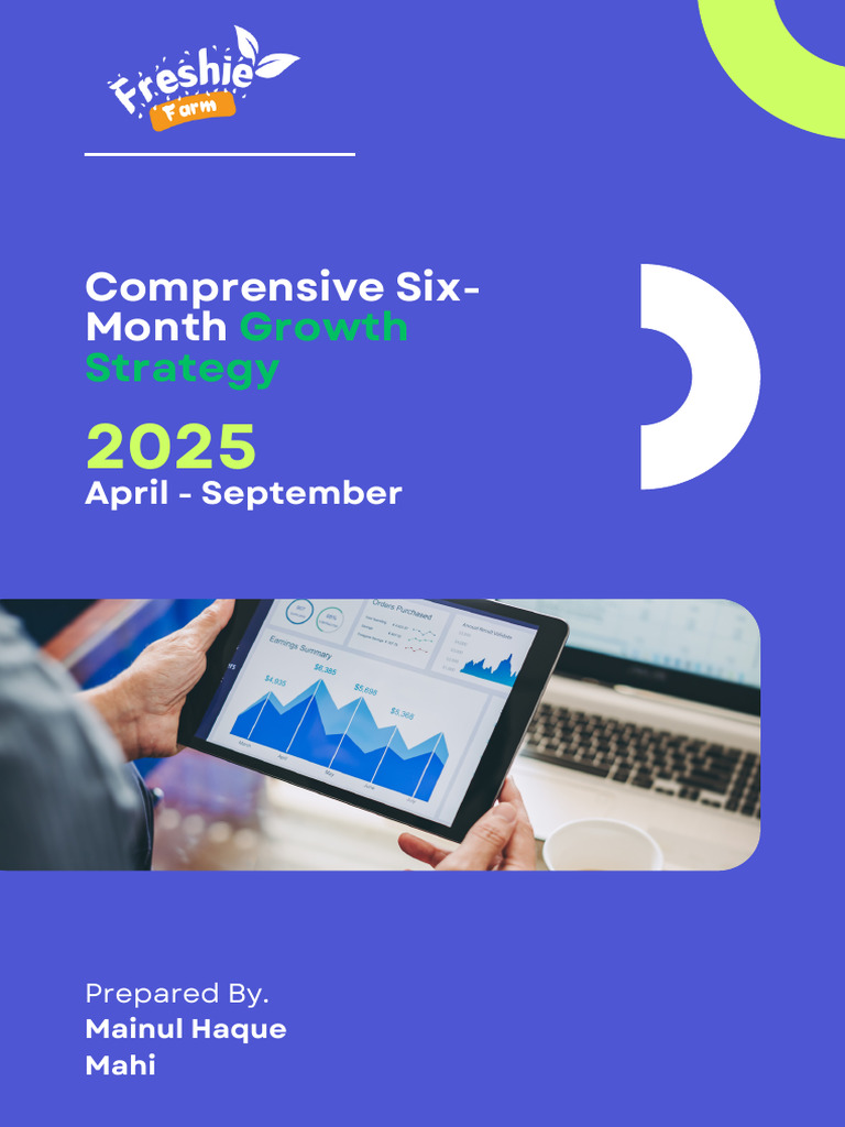 Freshie Farm: 6-Month Growth Strategy | PDF | Inventory | Business