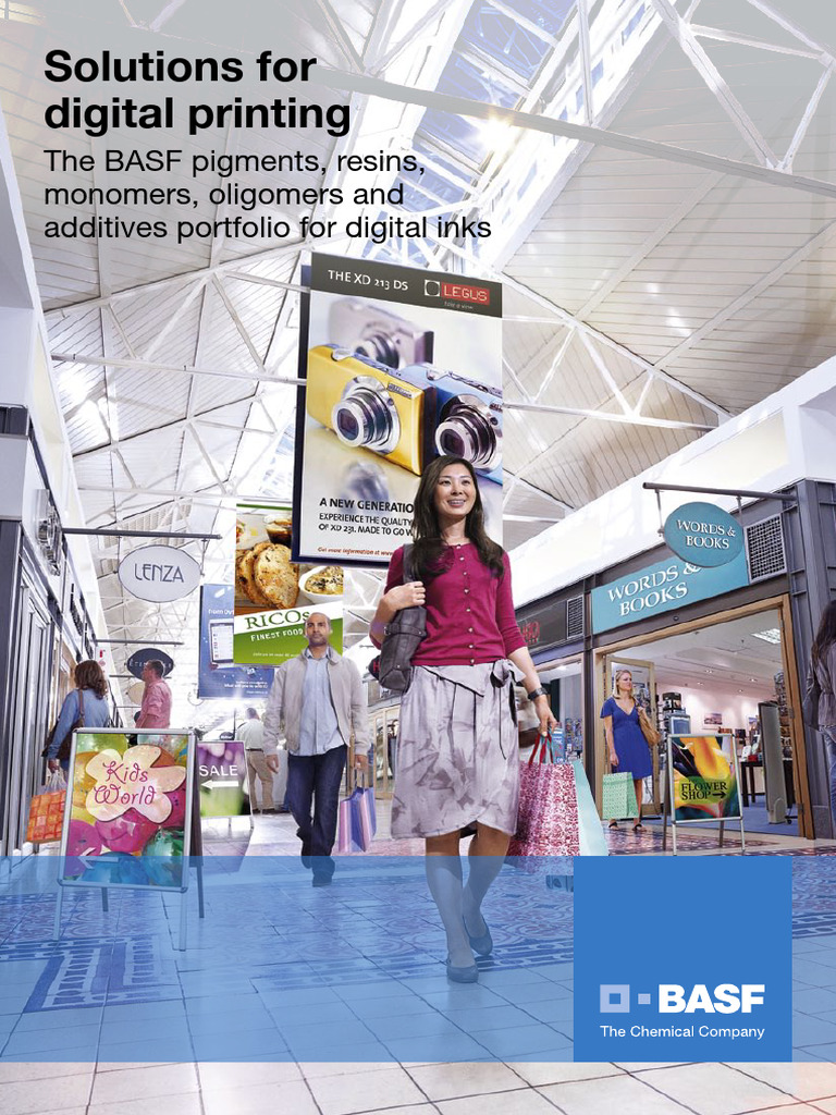 BASF_Solutions for Digital Printing | PDF | Color | Ink
