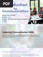 Distortion in Effective Communication | PDF | Communication | Distortion