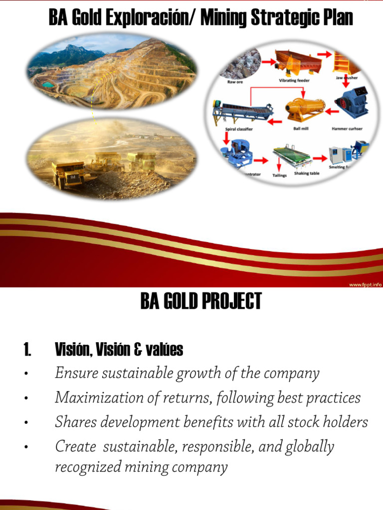 BA Gold Mining Strategic Plan Overview | PDF