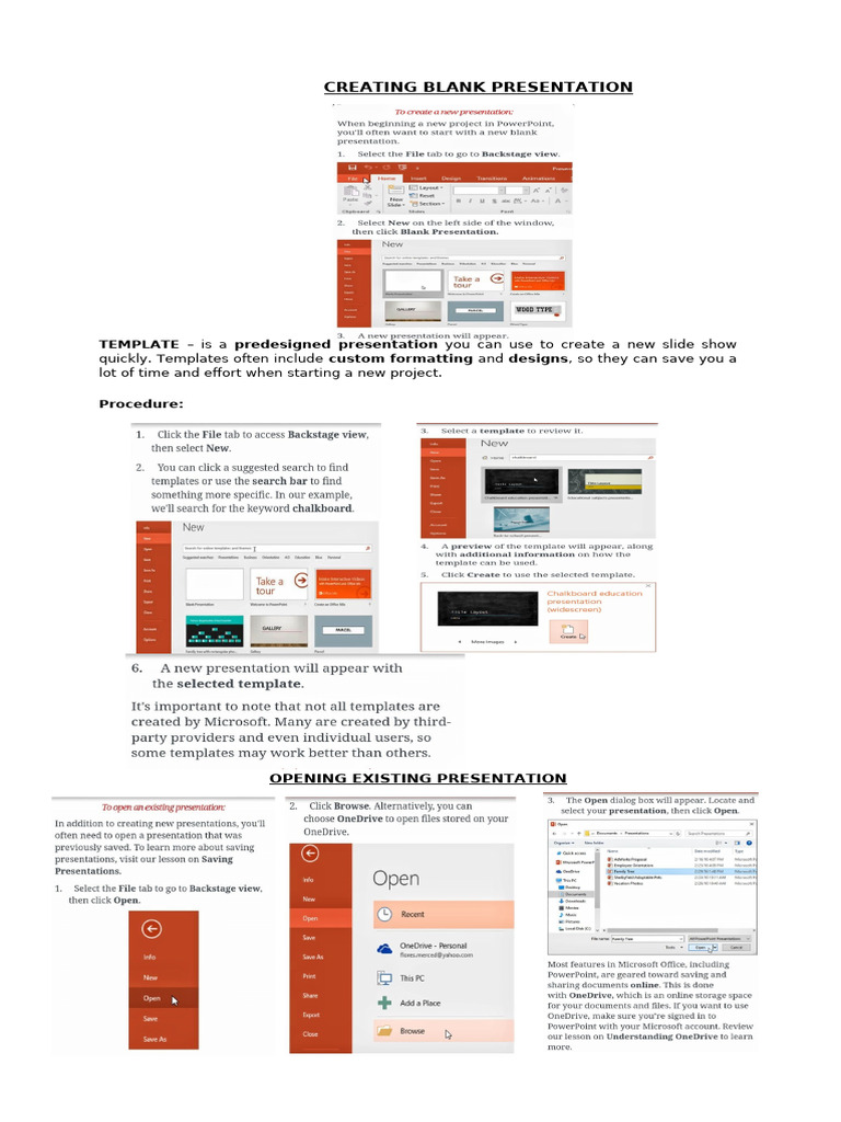 HANDOUTS FOR PPT | PDF