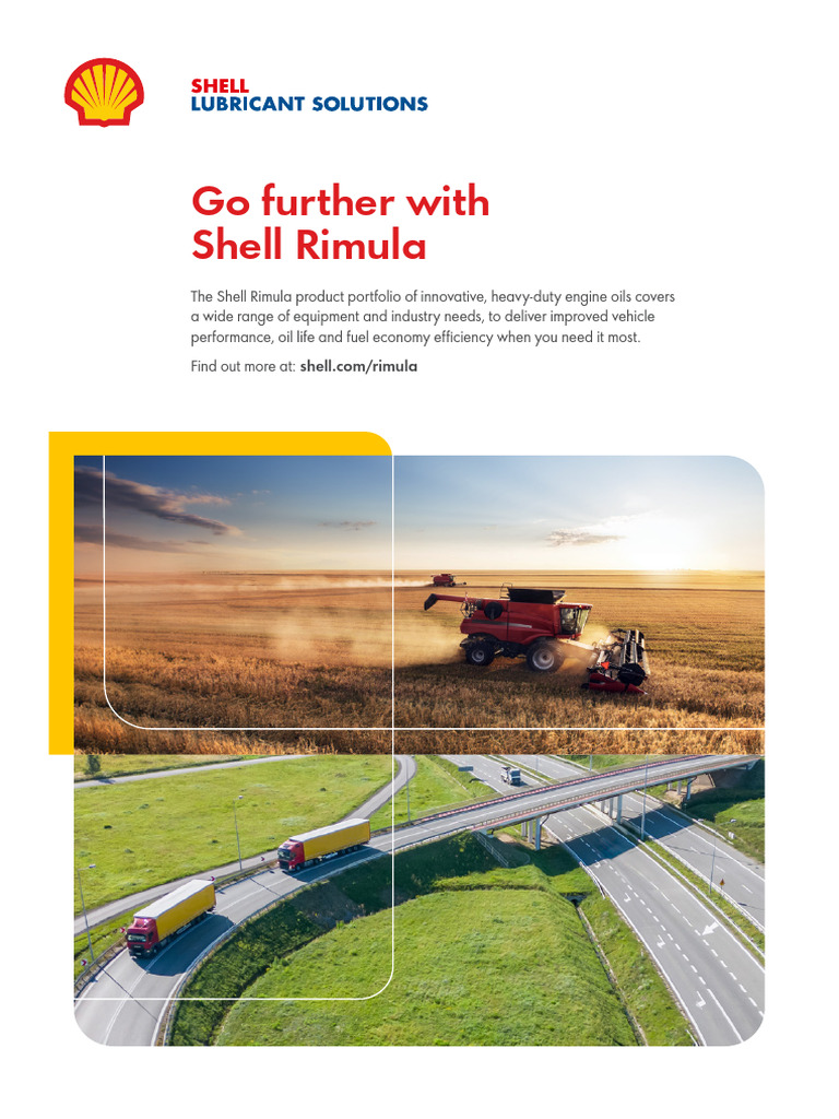 Shell Rimula Family New Brochure | PDF | Motor Oil | Agriculture