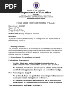 Letter of Intent for Teacher VI Reclassification | PDF
