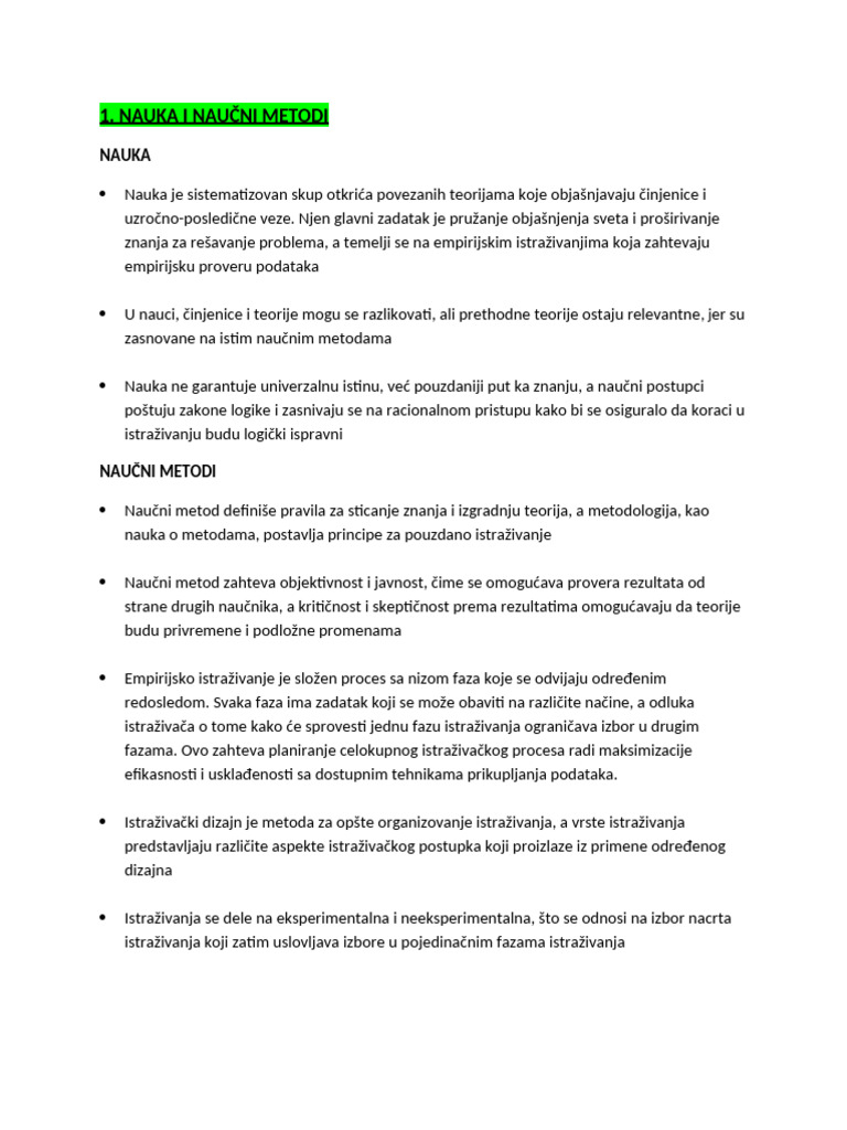 Psi 2024 - Skripta | PDF