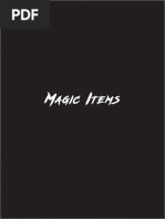 List Magic Items - DND 2024 | PDF | Role Playing Games