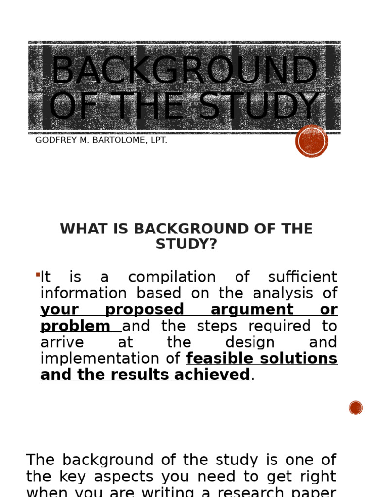 Background of The Study | PDF | Intelligence | Cognition