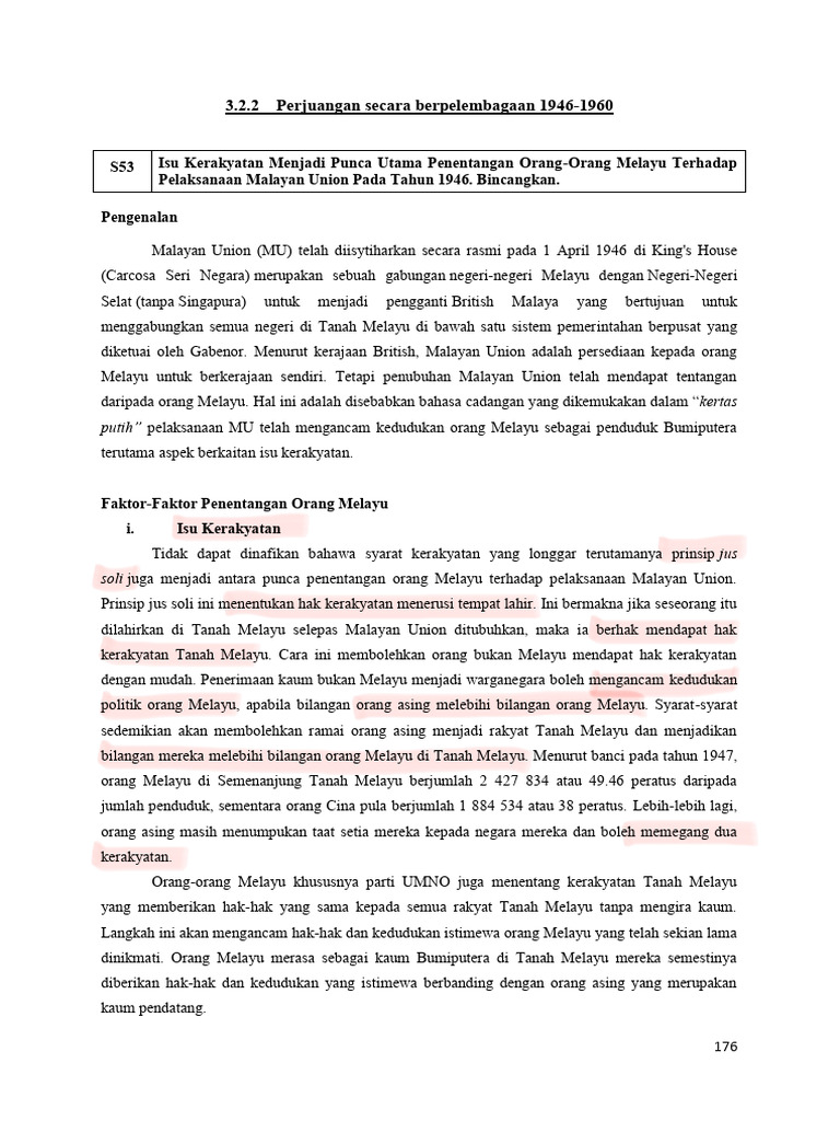 Modul b3b4sejarah Malaysia Sem3 (2) | PDF