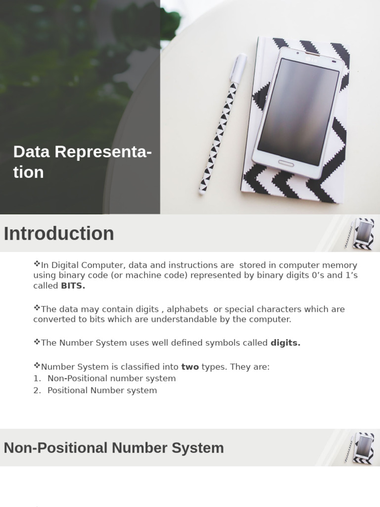 Chapter-2 Data Representation | PDF | Encodings | Arithmetic