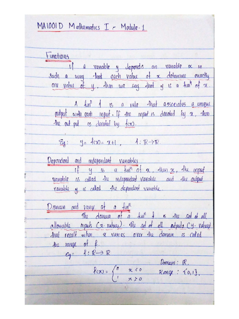 Module 1 Class 1 | PDF