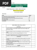 Class 11 Physics Practical File CBSE | PDF | Force | Experiment